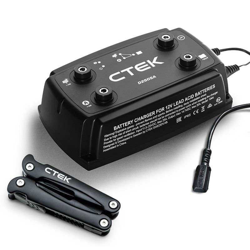 CTEK 12V Bundle Multi Tool Smart Battery Charger D250SA