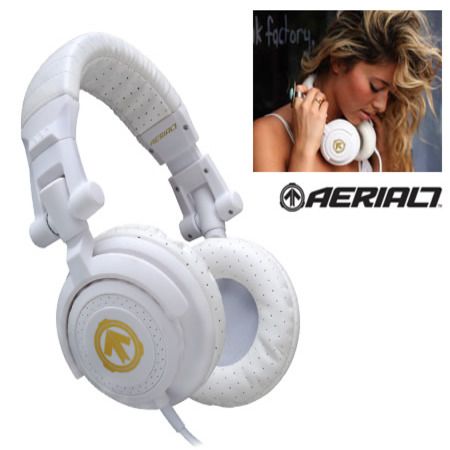 Aerial7 Tank Headphones Unisex On Ear Earphones - Blizzard White