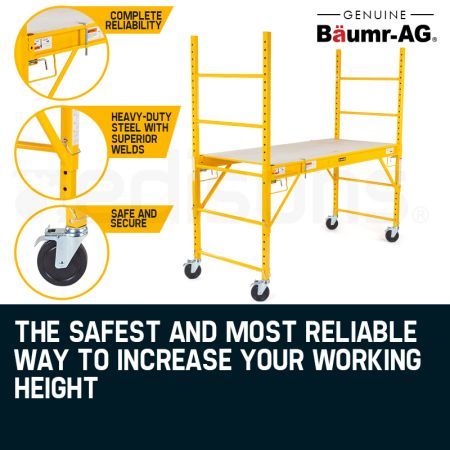 450kg Adjustable Scaffolding Work Platform | Crazy Sales