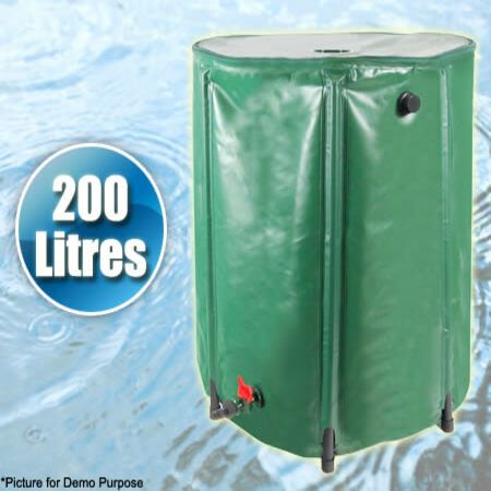 200L Water Tank Rainwater Storage Barrel