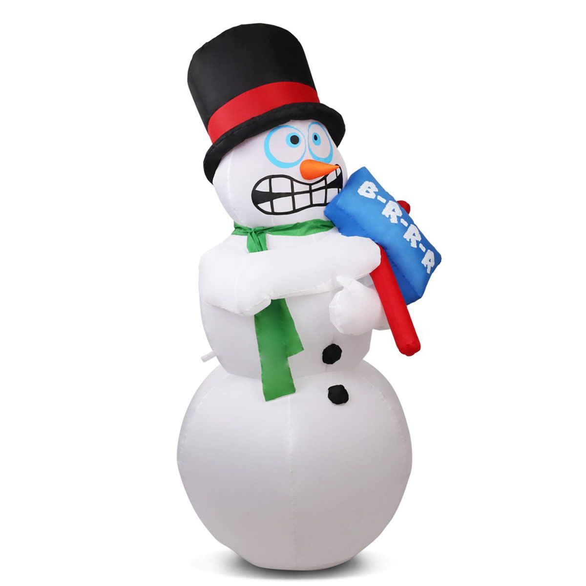 Jingle Jollys Inflatable Shaking Snowman