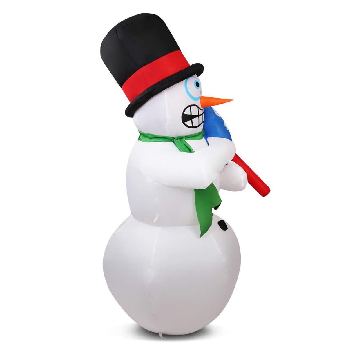 Jingle Jollys Inflatable Shaking Snowman | Crazy Sales