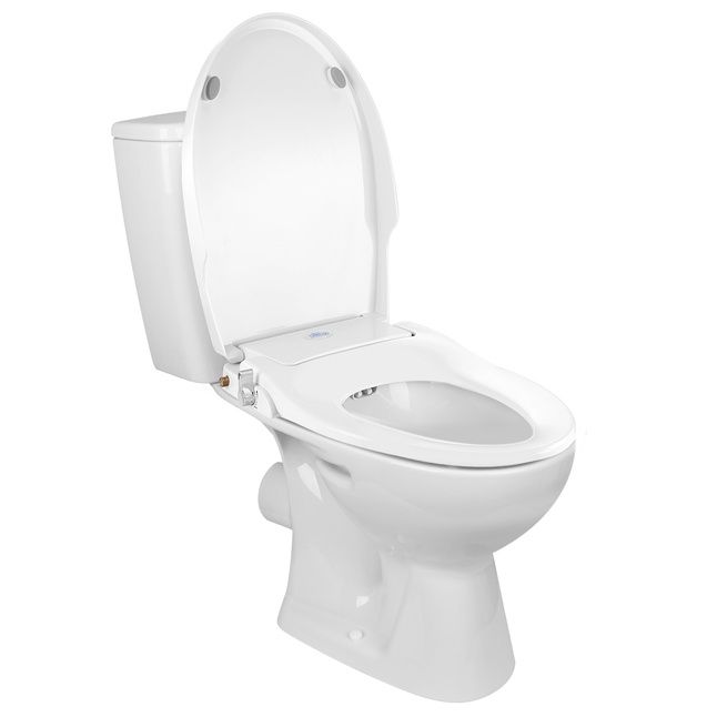Non Electric Bidet Toilet Seat Cover Hygiene Washlet Dual Nozzle