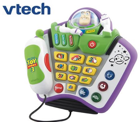 VTech Toy Story 3 Buzz Lightyear Talk & Teach Phone - Ages 3-6 Years