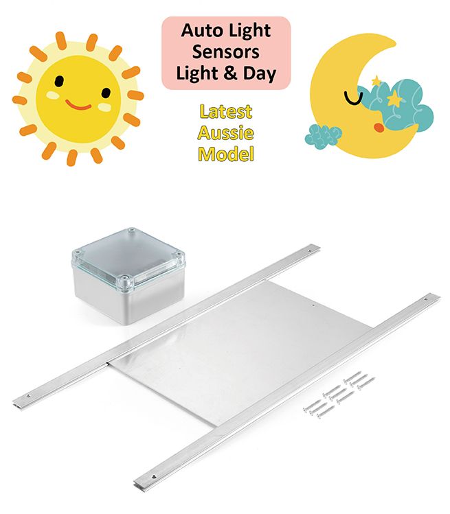 New Automatic Chicken Coop Door Auto Door Opener Cage Closer Timer ...