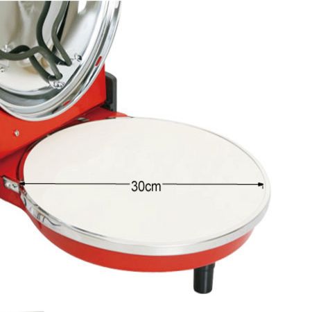 The Pizza Maker - Just Pizza Oven Cooker with Serving Paddles - Red ...