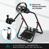 Sim Racing Wheel Stand Foldable Simulator Bracket Gaming Accessories ...