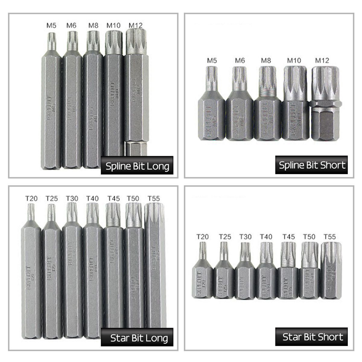 40Pcs Assorted Cr-V Power Bit Set | Crazy Sales