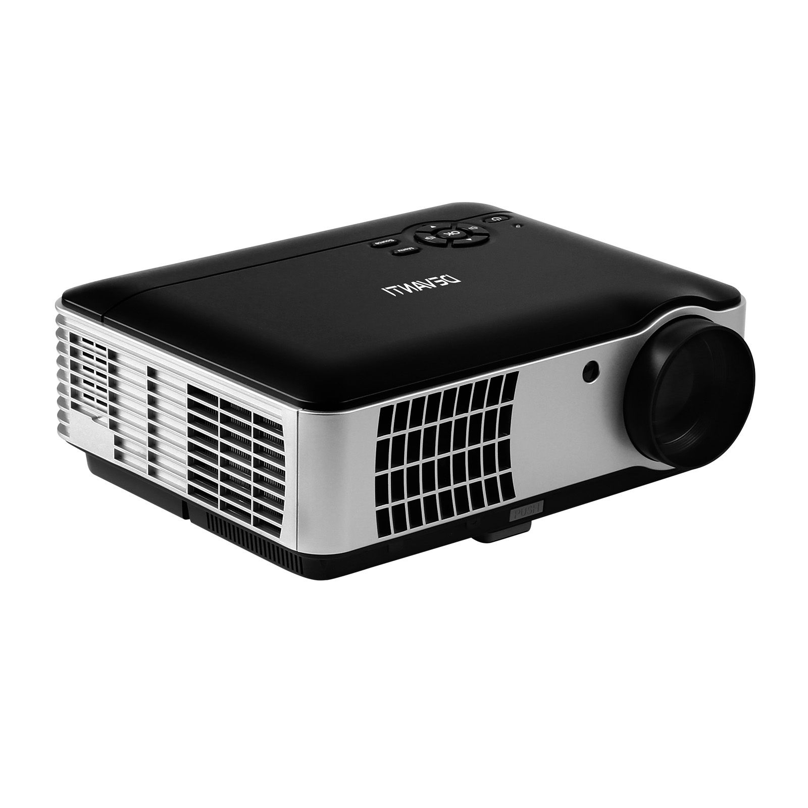 Devanti Mini Video Projector Portable WiFi Bluetooth HD 1080P 2800 ...