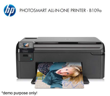 HP Photosmart Wireless All-in-One Printer - B109N (Q8444A)