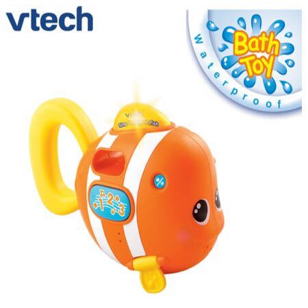VTech Baby Sing and Splash Fish Bath Toy with Music and Sounds