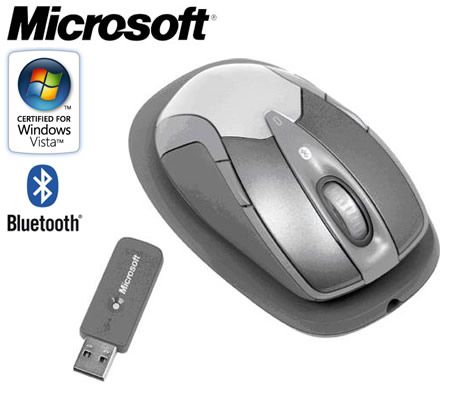 Microsoft Wireless Laser Mouse 8000 with Bluetooth Technology - Rechargeable