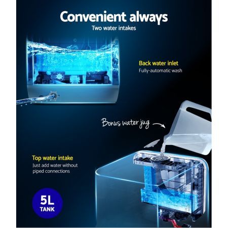 Devanti Countertop Benchtop Mini Dishwasher Portable Baby Bottle ...