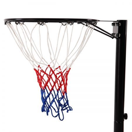 Netball Ring with Stand - Portable Pole Height Adjustable with Class ...