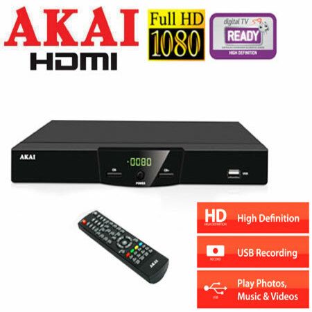 Akai HDMI High Definition TV Set Top Box with PVR Function