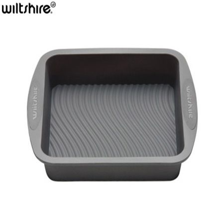 Wiltshire Bend 'n' Bake Silicone Bakeware Square Cake Pan
