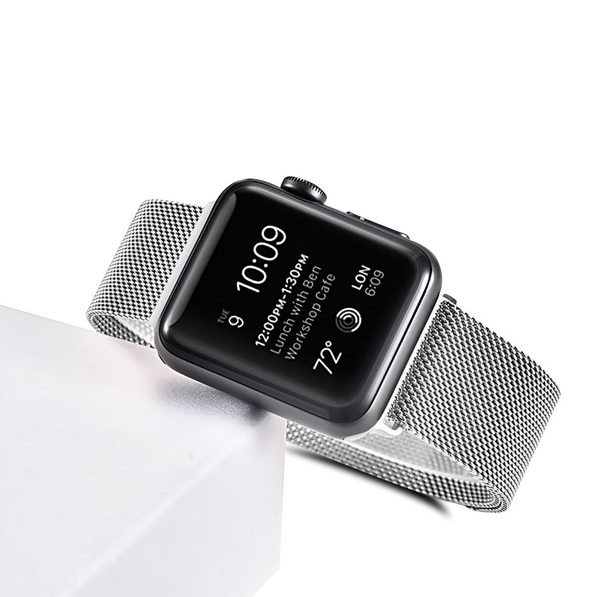 Fine Stainless Steel Mesh Apple Watch iWatch Band 38mm 40mm 42mm 44mm ...