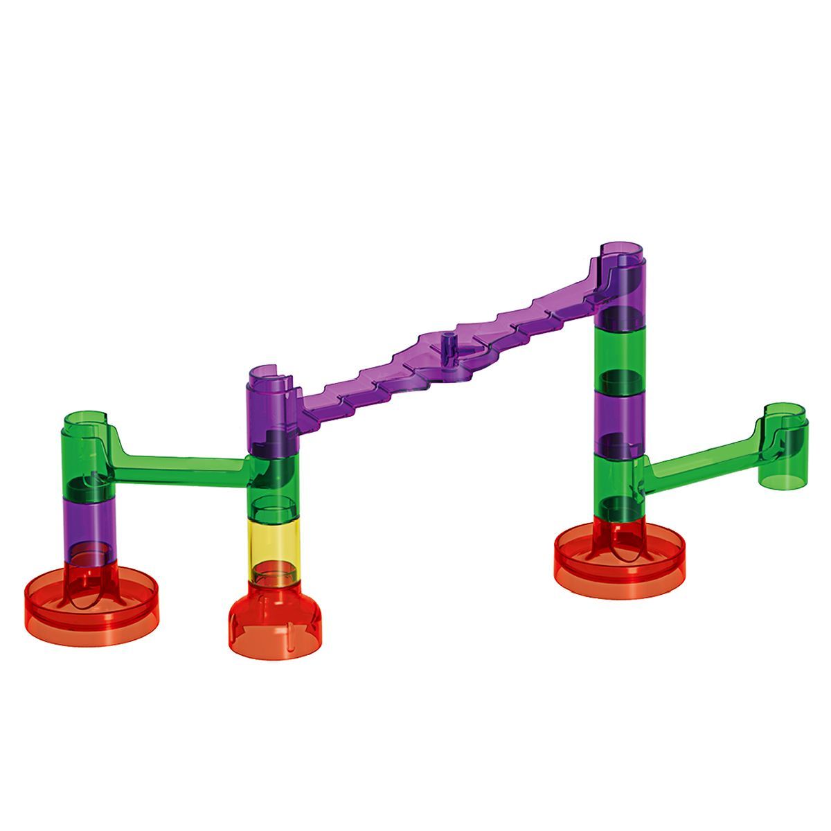 136PCS Marble Run Game Marble Race Track Light Marbles Kids Birthday ...