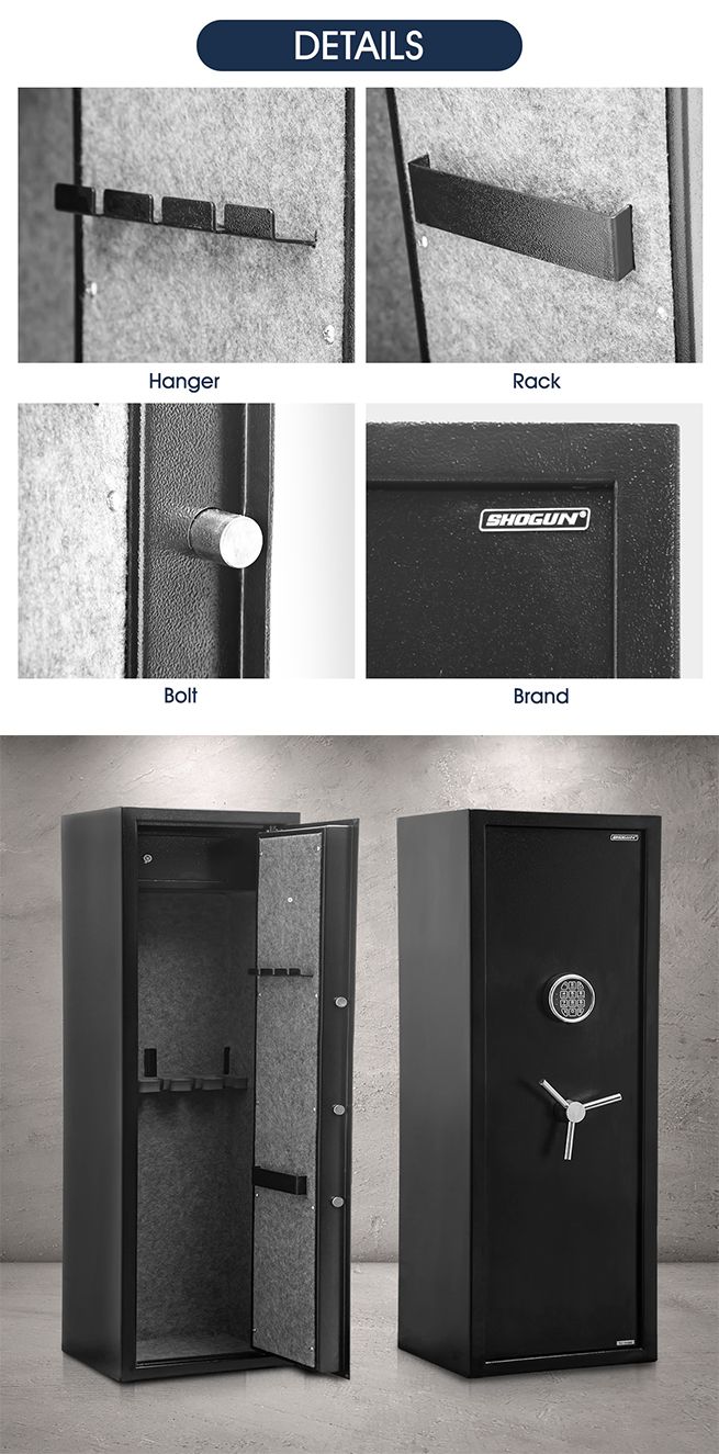 New 20 Gun Electronic Storage Locker Safe for Rifle Firearm with ...