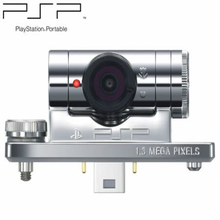 Genuine Sony Playstation Portable PSP Official Go!Cam 1.3MP USB Camera - Silver