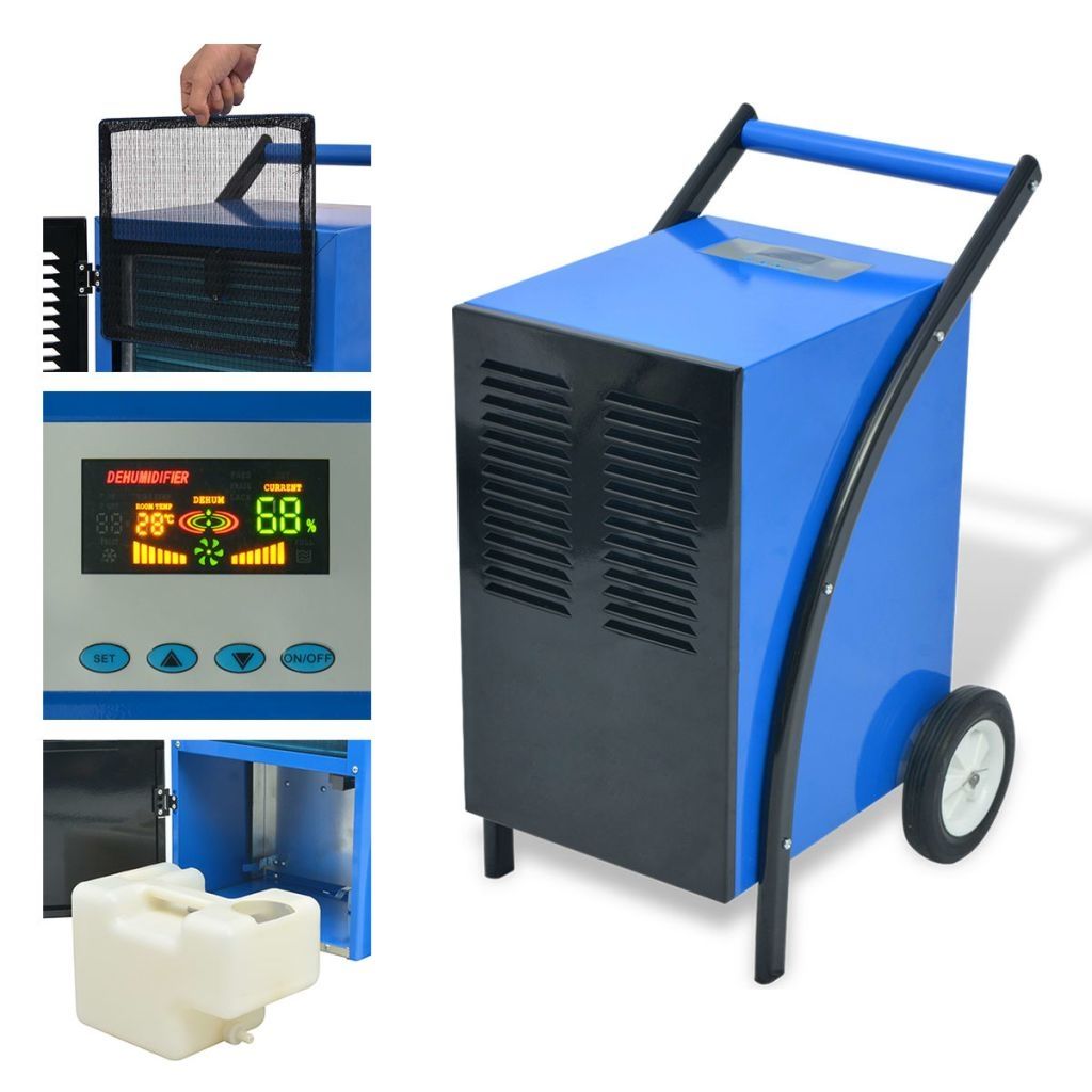 Dehumidifier with Hot Gas Defrosting System 50 L/24 h 860 W