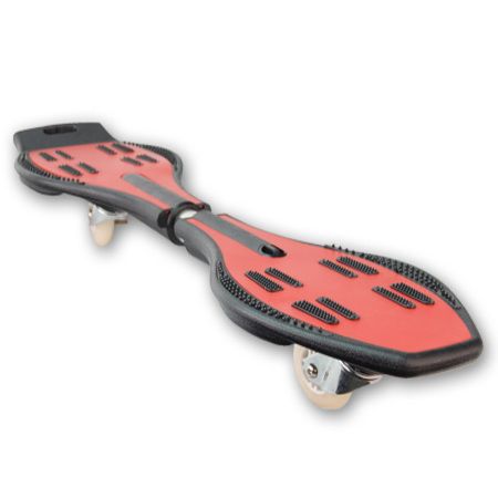 2 Wheel Snake Motion Rocking Streetboard Caster Board Skateboard ...