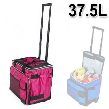 Foldable Extendable Trolley Cooler Bag System with Thermal Insulation ...
