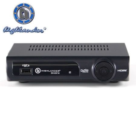 Highlander DH-2816 High Definition HDMI DVB Terrestrial Digital TV ...