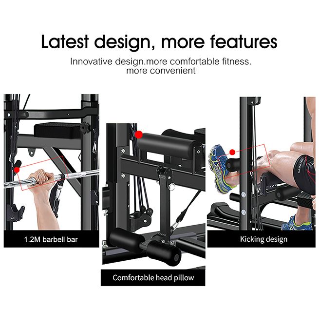 Multifunction Home Gym Equipment Exercise Machines Power Tower | Crazy ...