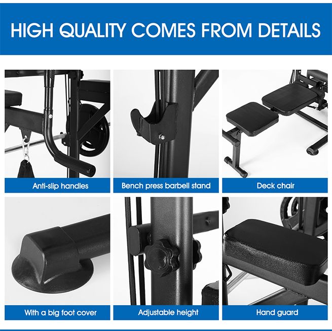 Multifunction Home Gym Equipment Exercise Machines Power Tower | Crazy ...