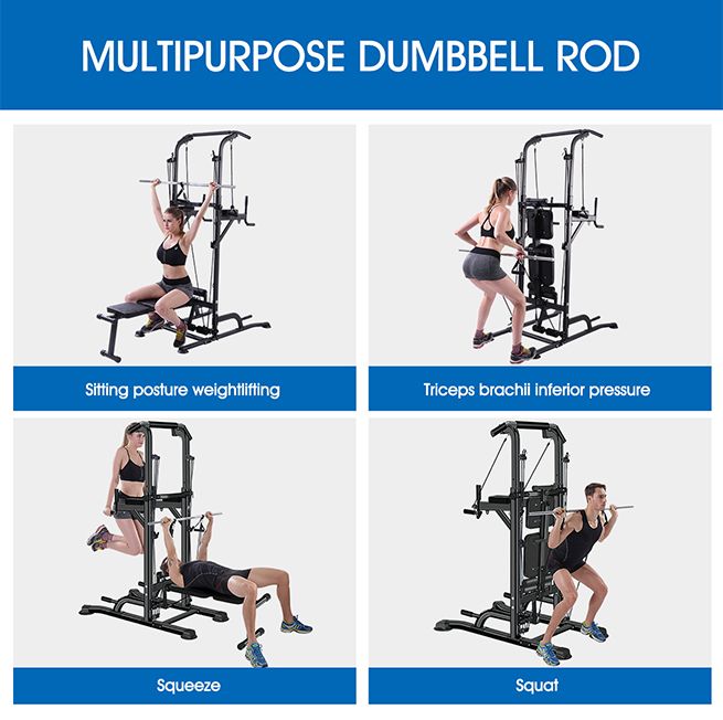 Multifunction Home Gym Equipment Exercise Machines Power Tower | Crazy ...