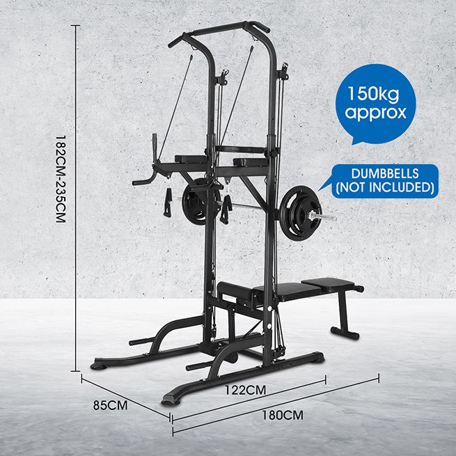 Multifunction Home Gym Equipment Exercise Machines Power Tower | Crazy ...