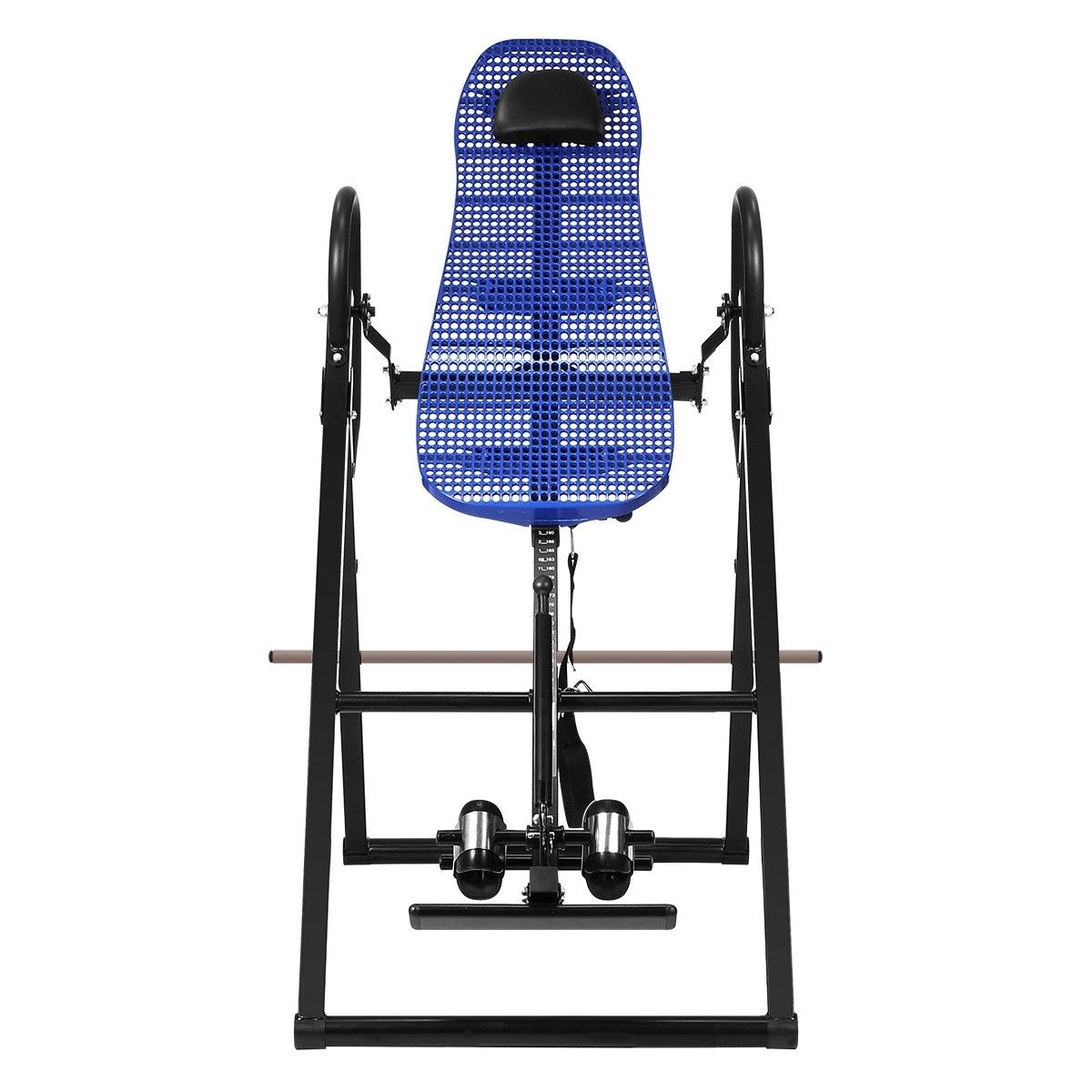 Gravity Inversion Table for Back Therapy w/ Ergonomic Curved Backrest ...