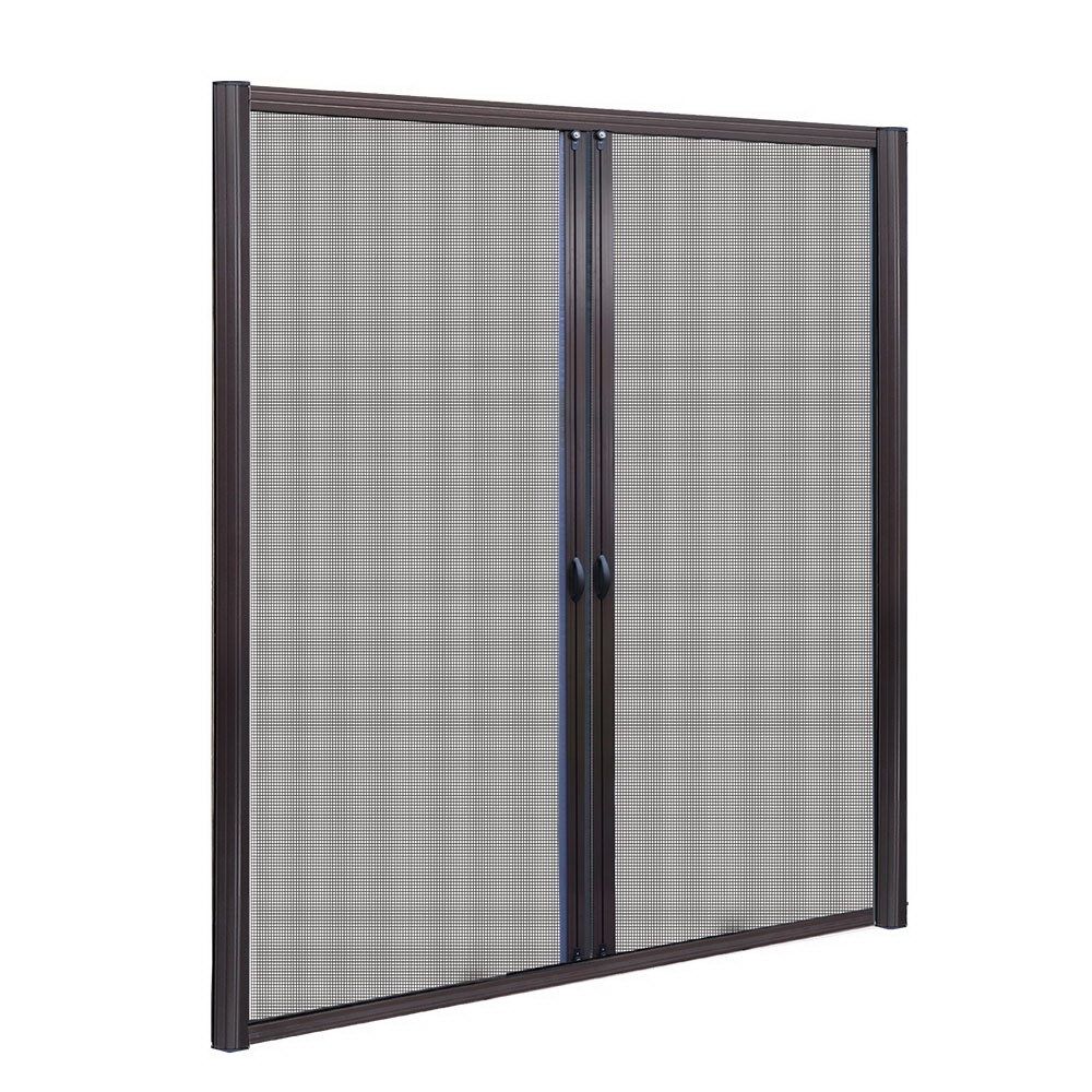 Instahut Retractable Magnetic Fly Screen Flyscreen Door Mesh Sliding 2 ...
