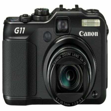 Canon PowerShot G11 Digital Camera 10.0 MP Megapixel 5x Optical Zoom 2. ...