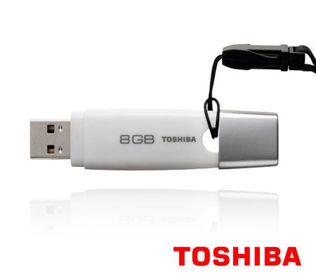 8GB Toshiba TransMemory USB Flash Memory Pen Drive Stick