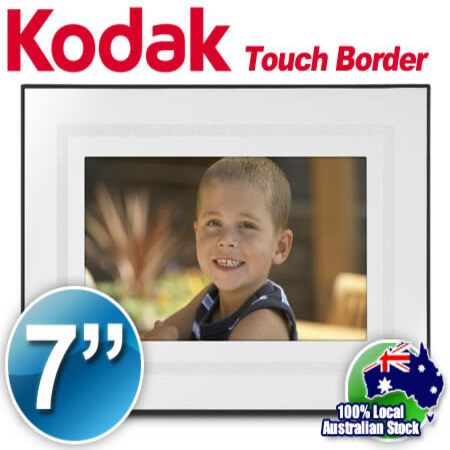 Kodak 7" EasyShare P720 Digital Photo Frame with Quick Touch Border ...