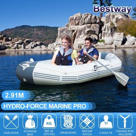 Blow Up Boat Inflatable Dinghy Raft with Oars Hand Pump