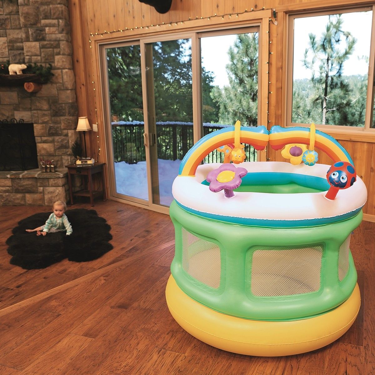 Play Center Inflatable Playpen for Babies 1.09m x H1.04m | Crazy Sales