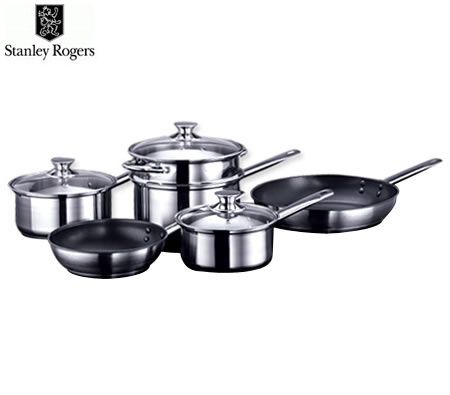Stanley Rogers Classic 6 Piece Pc. Stainless Steel Cookware Set with ...