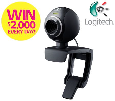 Logitech C300 1.3MP Webcam with Video Effects Fun Filters and Built-in ...