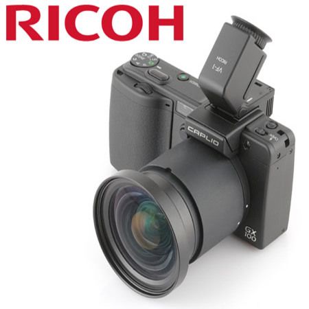 Ricoh Caplio GX100 10MP Professional Digital Camera with Wide-Angle Zoom