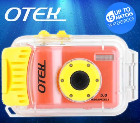 Otek Digital Camera 8.1 MP Megapixel 8x Digital Zoom with Underwater ...