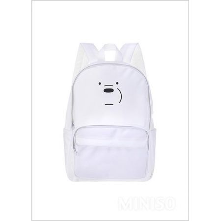 We Bare Bears-Backpack (White)