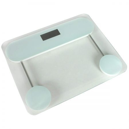 Tempered Glass Body weight Scale(White)