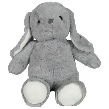 Lovely Sitting Rabbit Plush Toy (Grey)