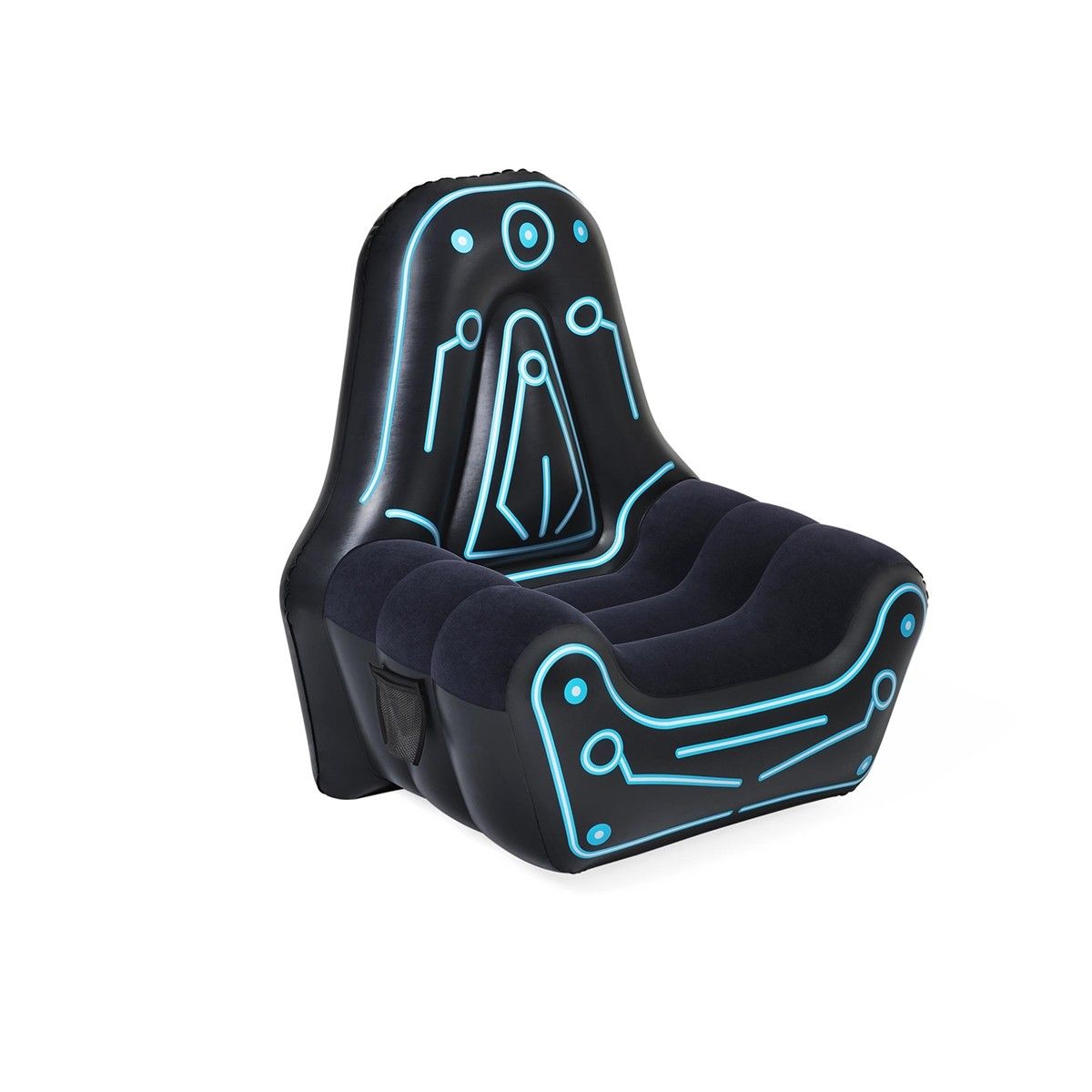 Bestway Inflatable Lounge Armchair Air Sofa Couch Camping Beach Chair ...