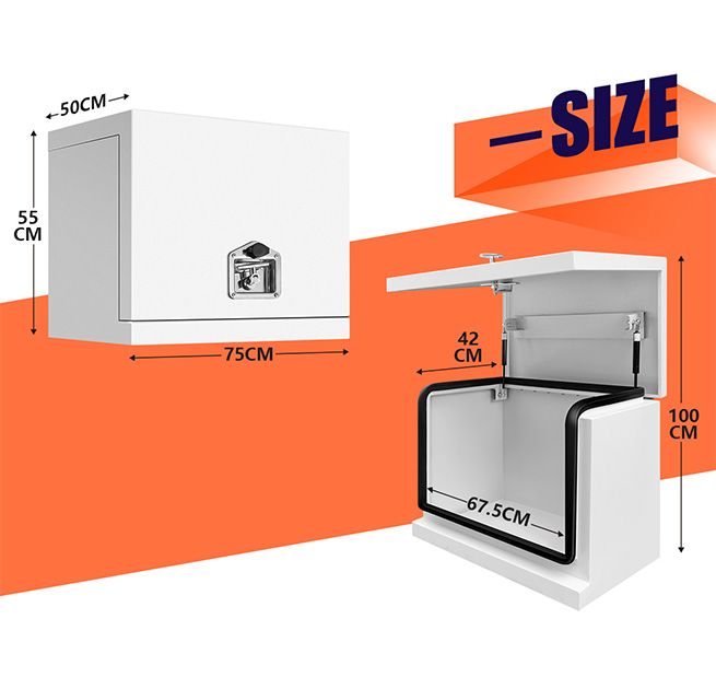 Steel Generator Tool Boxes Underbody Ute Truck Caravan Toolbox ...