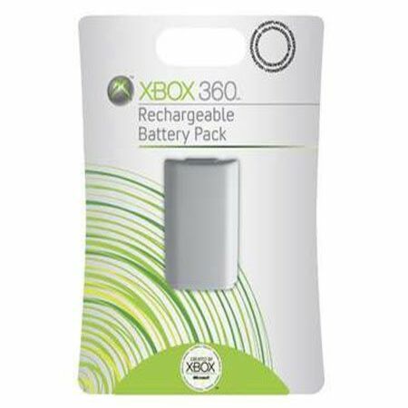 Genuine Microsoft XBOX 360 Rechargeable Battery Pack for XBOX360 - White