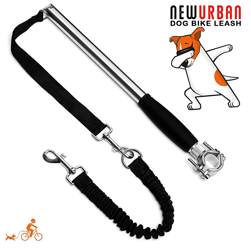Dog Bike Leash, Easy Installation Removal Hand Free Dog Bicycle ...